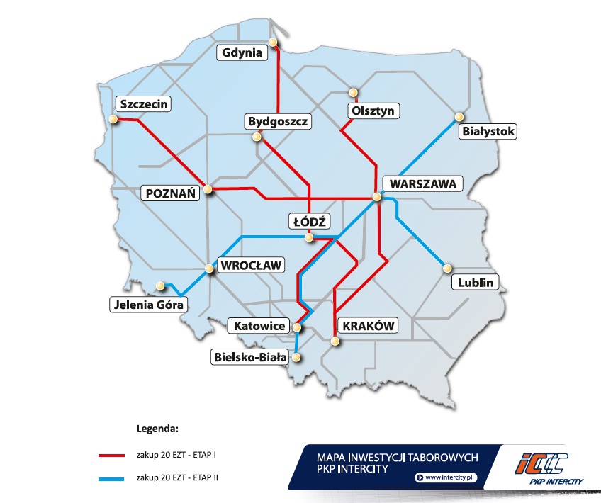PKP Intercity nowe pociągi wyniki przetargu Stadler Newag - zdjęcie